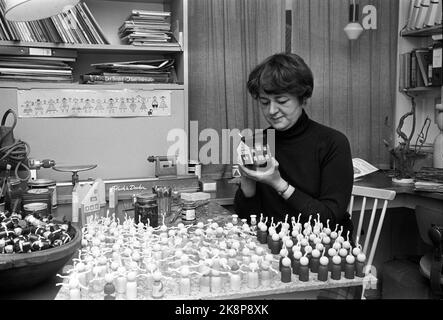 Oslo 1967: Actor Turid Balke spends her free time creating her own ...