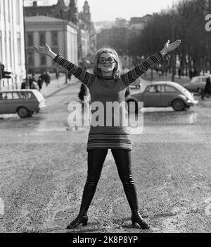 Oslo 19690320 Artist Kirsti Sparboe will represent Norway in the ...