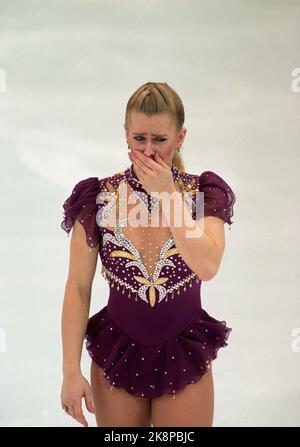 Hamar Olympics 19940225; Winter Olympics at Lillehammer 1994 American ...