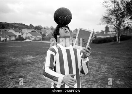Sarpsborg June 1970 Footballer Egil Drillo Olsen plays for Sarpsborg ...