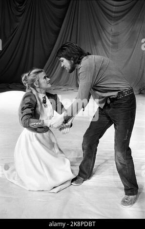 Oslo 19750313: Then again the carpet goes up for Peer Gynt on the ...