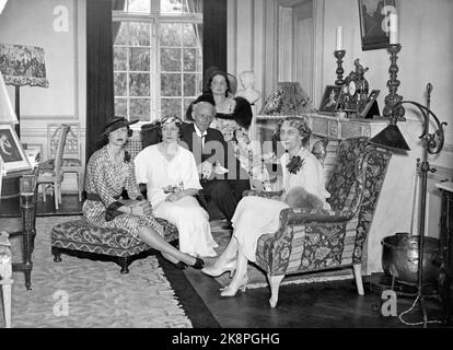 Stockholm. Swedish Princess Ingeborg and Prince Carl with two of their ...