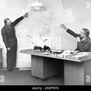 Kolsås, April 6, 1959. NATO headquarters in Bærum. In 1959, this was ...