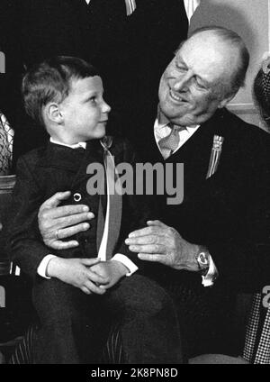Oslo 19780517: The Norwegian royal family photographed together at the ...