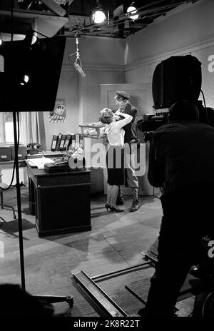 Oslo, 1961. Leif Juster had the lead role as bus driver Torvald in the ...