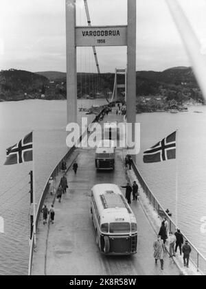 Kristiansand 195610 the largest in Northern Europe Opening of ...