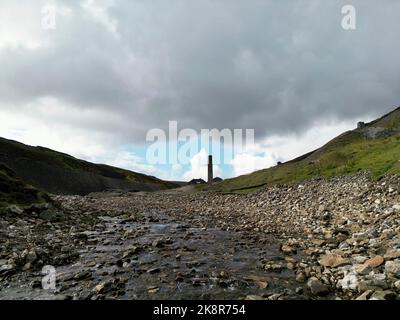 A beautiful shot of Old Gang Lead Mine at Hard Level Gill, North ...