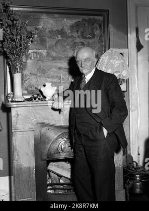 Oslo January 1941 The composer Christian Sinding photographed in his ...
