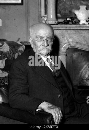 Oslo January 1941 The composer Christian Sinding photographed in his ...