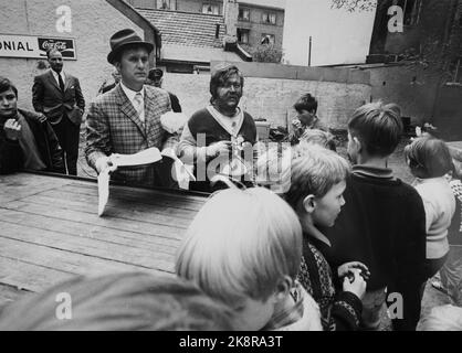 Oslo 1970 From the movie "Olsenbanden and Dynamite Harry". Egon Olsen ...