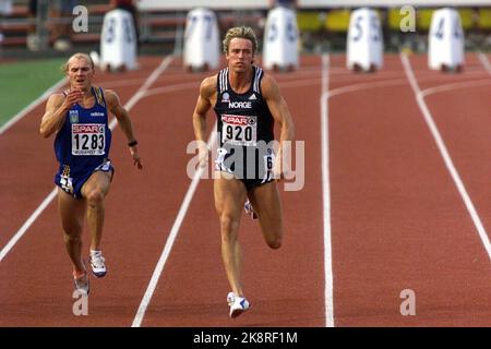 Budapest, Hungary 19980818: Geir Moen in his first qualifying race of ...