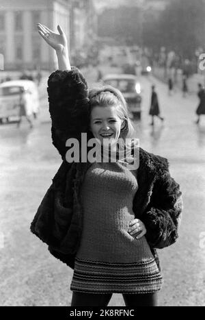Oslo 19690320 Artist Kirsti Sparboe will represent Norway in the ...