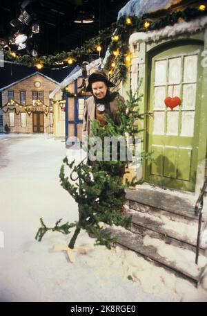 Oslo 1979. The program "Christmas in Skomakergata" is a success for ...