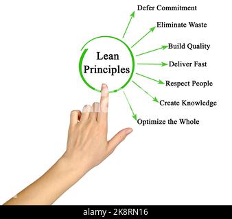 Seven Quality Management Principles Stock Photo - Alamy