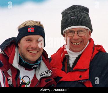 Olympic Nagano 199802: Alpine, slalom, men. Olympic champion in slalom ...