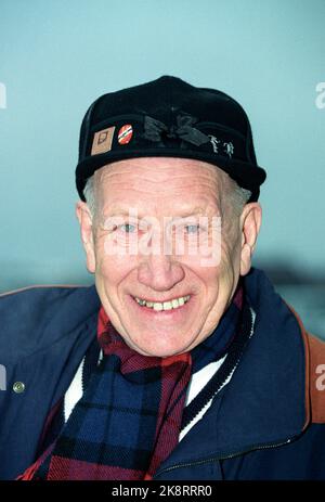 Hamar 19930212 gathering for old Olympic winners in the Viking ship in ...