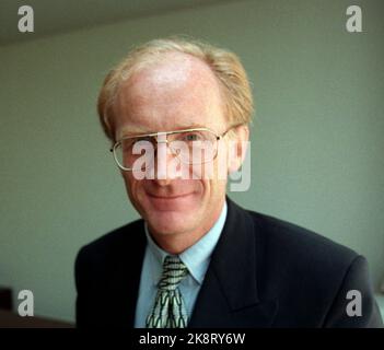 Bosnia, Sarajevo 199708 UN Special Envoy Kai Eide. Interview situation ...