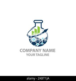 Data Analytics Business and Finance Logo Design Growth Chart Logo Stock ...