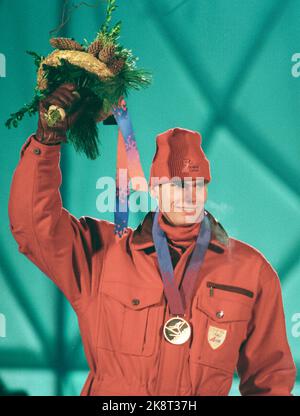 Lillehammer 19940214 Olympic-94, 30 km cross -country skiing, men ...