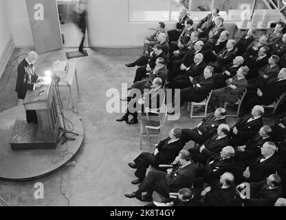Basement 19511128. The nuclear institute opens at Kjeller on November ...