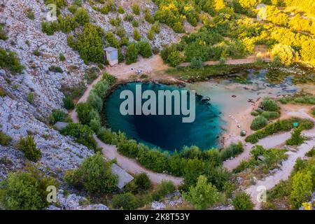 The Cetina River Spring, Known as the Eye Of The Earth is an incredible ...