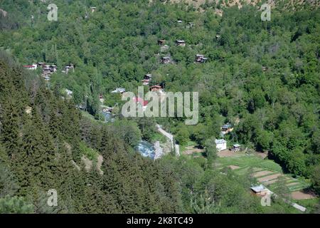 Artvin Province Yusufeli District Barhal (Altiparmak Village Stock ...