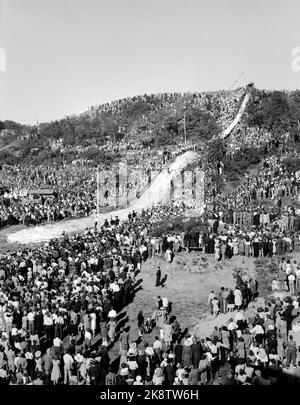 Oslo 19480517 May 17 Celebration in Oslo in glorious sun. Viggo ...