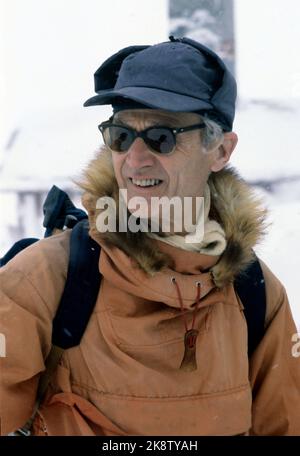 197903. Claus Helberg - Norwegian mountain guide and during World War ...