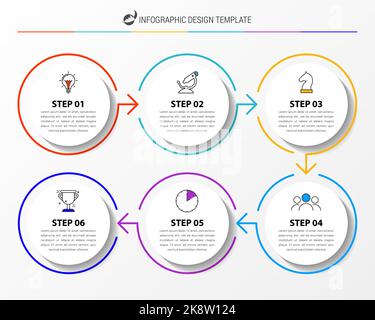 Flowchart linear icon. Diagram. Visualization of process. Problem solving stages. Program logic ...
