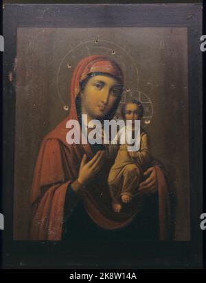 Oslo, 13/3 1980. Maria Quisling's apartment at Frogner. Here is the ...