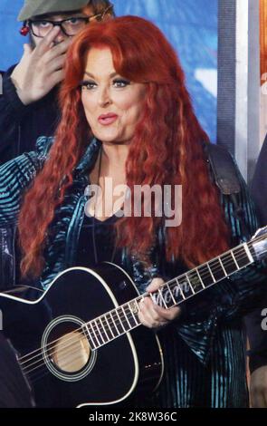 Wynonna Judd performs on NBC's "Today" morning show at Rockefeller ...