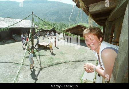 Sel in Gudbrandsdalen 19940719. Film recording - Kristin Lavransdatter ...