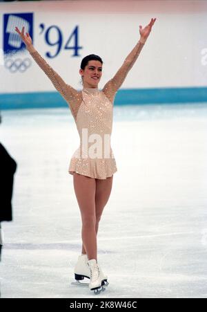 Hamar Olympics 19940225; Winter Olympics at Lillehammer 1994 American ...