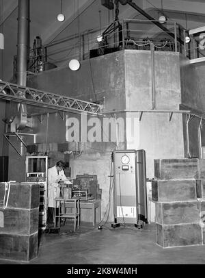 Basement, Akershus 19530424 Interior from the atomic institute ...