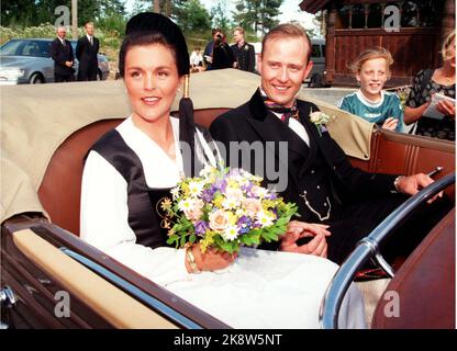 Alexander Ferner (son of Princess Astrid, Mrs. Ferner) married today to ...