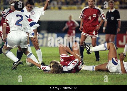 China 199111: World Cup football, ladies. Norway takes silver. Final ...