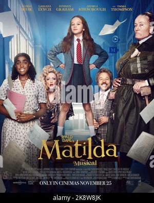 MATILDA THE MUSICAL, (aka ROALD DAHL'S MATILDA THE MUSICAL, aka MATILDA ...
