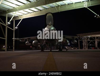 A 77th Fighter Generation Squadron Airman (FGS) greets his family at ...