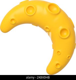 A half moon on the night sky Stock Photo - Alamy