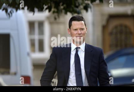 Alex Chalk MP (Con: Cheltenham) in Westminster, on the day Rishi Sunak ...