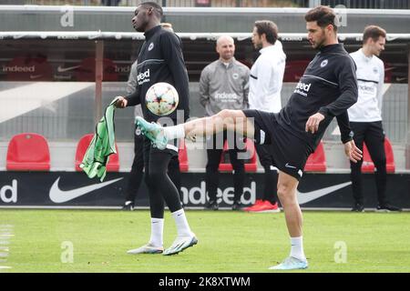 25 October 2022, Hesse, Frankfurt/Main: Soccer: Champions League ...