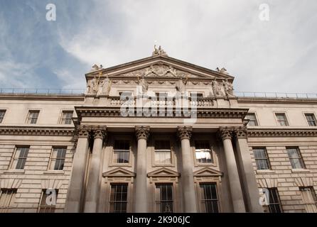Main Entrance, Somerset House, Aldwich, London, UK - now houses the ...