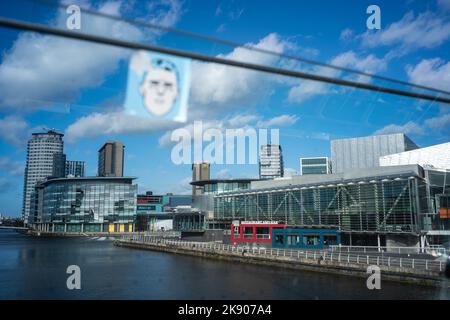 BBC Quay House at MediaCityUK home of BBC Sport and Radio Stock Photo ...