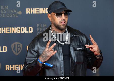 Cologne, Deutschland. 24th Oct, 2022. Giwar HAJABI, aka XATAR, rapper ...