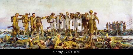 Gassed 1918 by John Singer Sargent Stock Photo - Alamy
