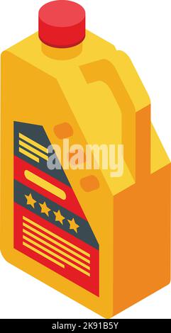 Antifreeze thermometer icon isometric vector. Car repair. Radiator ...