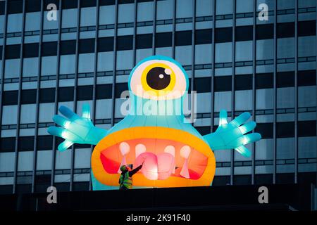 Halloween In The City. Manchester 2022 Stock Photo - Alamy