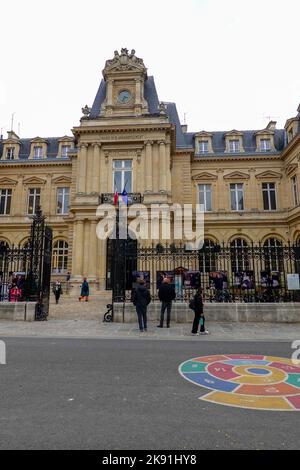 Paris, France, Mairie de Paris Centre ( Town hall) 3rd arrondissement ...