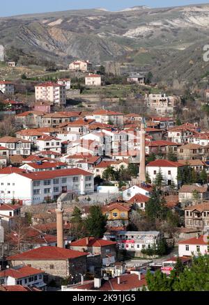 Ayas Town, located in Ankara, Turkey, is a tourism region with its old ...