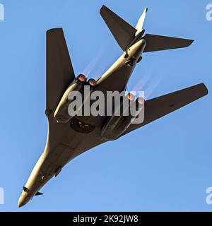 The 412th Test Wing launched 419 Flight Test Squadron’s B-1B Lancer ...